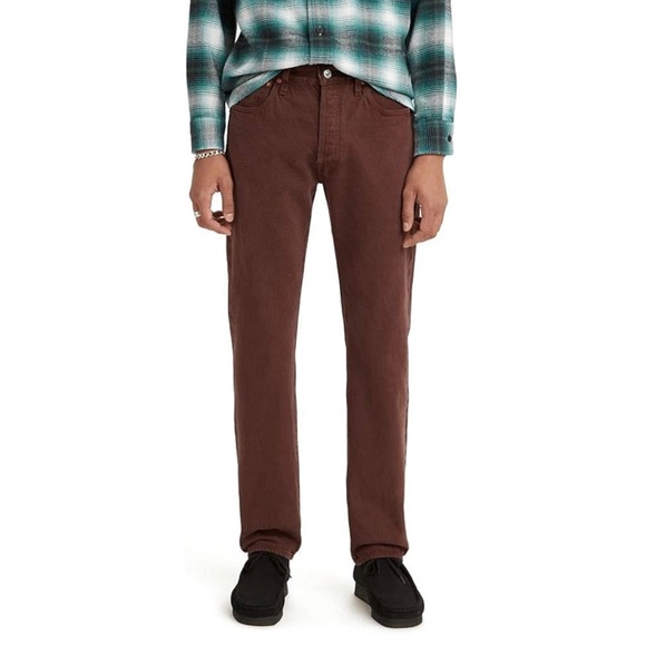 Levi's | Jeans | Levis 5 Original Fit Bitter Chocolate Garment Dye ...